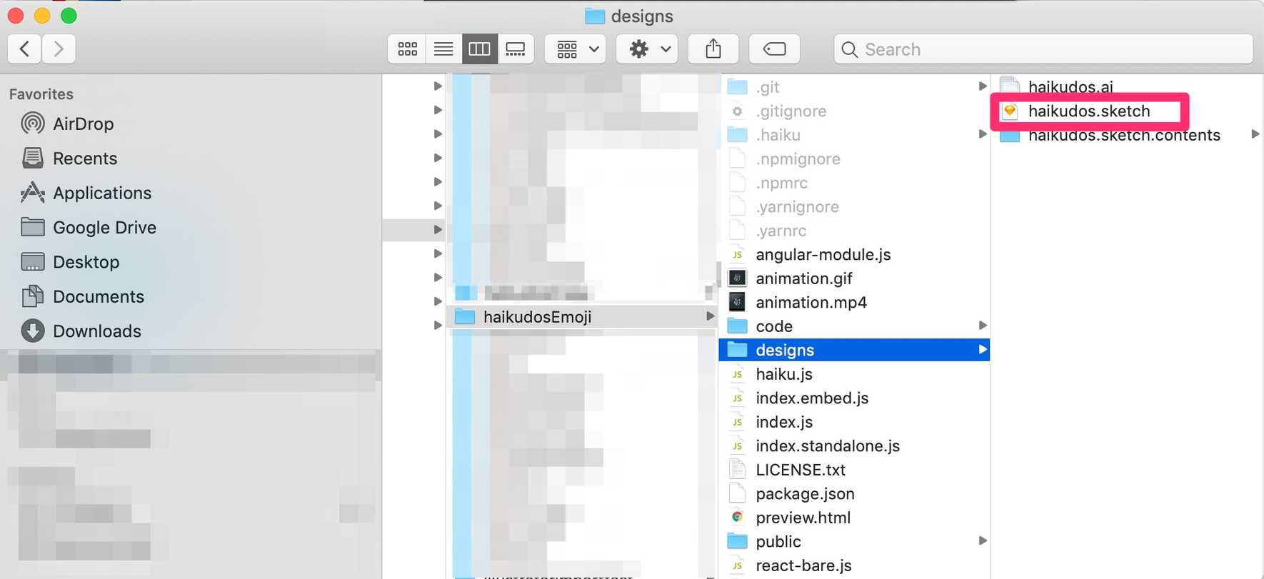 Haiku Blog - How Sketch slices become animatable elements in Animator